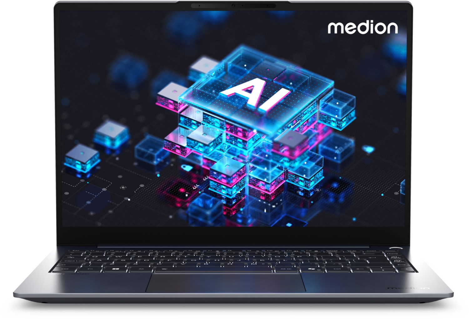 Medion SPRCHRGD 14 S2 (MD62722) precision grey | tragbare Computer ...